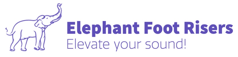 Fitted Pedalboard Risers - Elephant Foot Risers